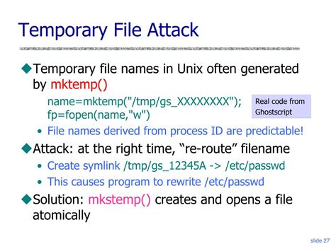 Ppt Unix Security Setuid And Chroot Static Security Analysis With