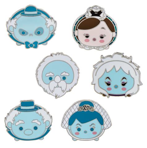Tsum Tsum Haunted Mansion Pin Set Disney Pins Blog