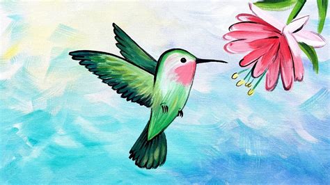 Hummingbird Watercolor Tutorial