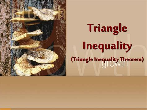PPT Triangle Inequality Triangle Inequality Theorem PowerPoint Presentation ID 3988758