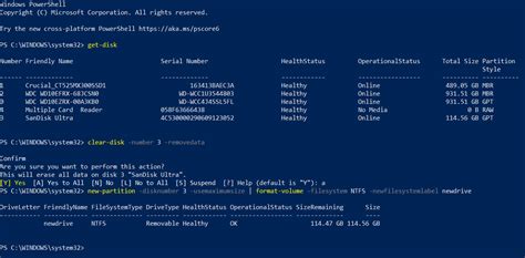 How To Partition And Format A Drive Using Powershell