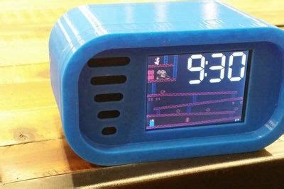 Retro Arcade Clock Arduino Retro Arcade Clock Arduino