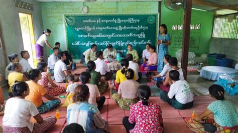 ရွှေတောင်မြို့နယ်တွင် အသက်မွေးဝမ်းကျောင်းအထောက်အကူပြု ခေါင်းလျှော်ရည