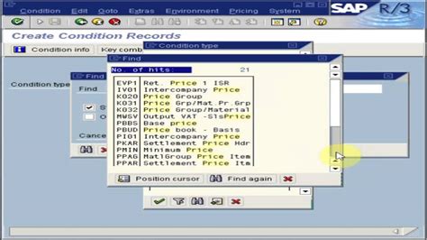 How To Create SAP Condition Records YouTube