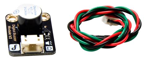 Dfr0032 Dfrobot Add On Board Piezo Buzzer Module Gravity Series