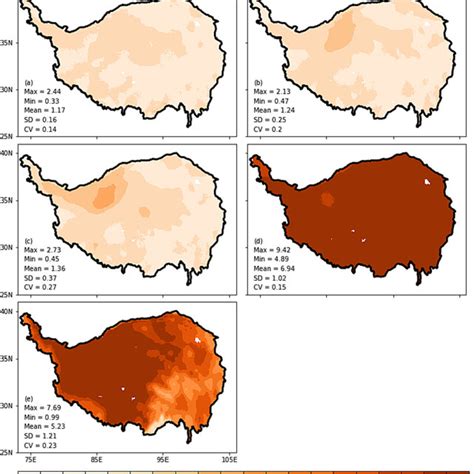 the robustness of each dataset during 1951 1978 based on tch for the