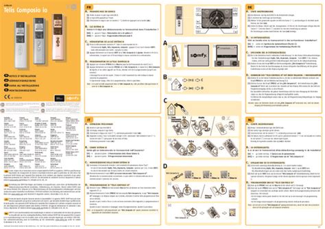 Notice Somfy Pdf Notice Manuel D Utilisation