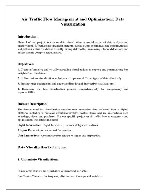 Air Traffic Flow Management And Optimization Download Free Pdf Data Histogram