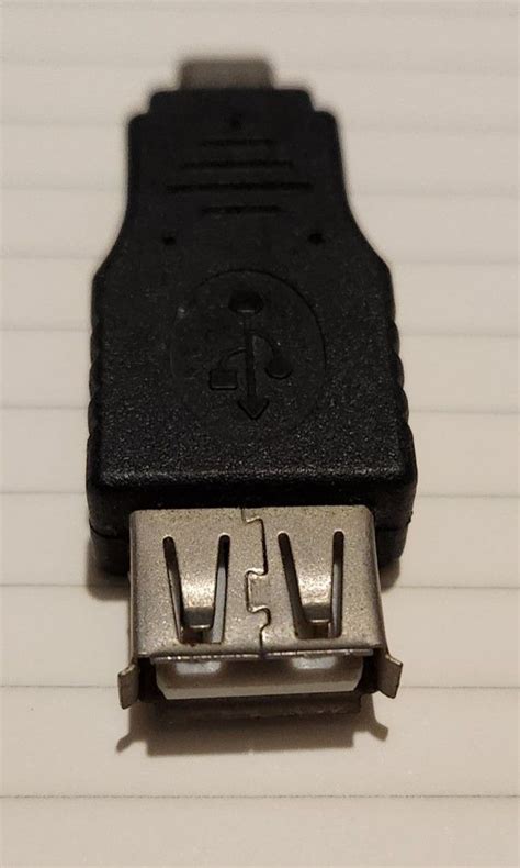 MicroUSB Male To USB A Female Adapters Computers Tech Parts Accessories Cables Adaptors