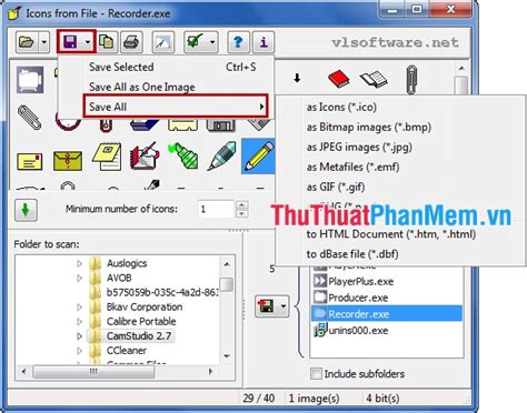 Extract Icons From Files In Windows With Icons From File