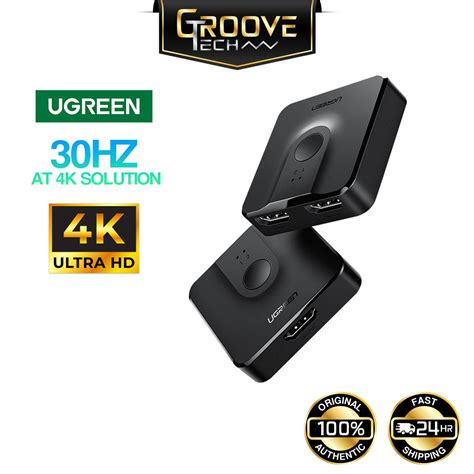 Ugreen Hdmi Switch Bi Direction 4k 3d Hdmi Switcher 2 Input 1 Output