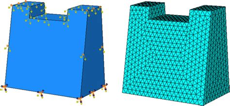 three dimensional computational model and mesh generation of solid