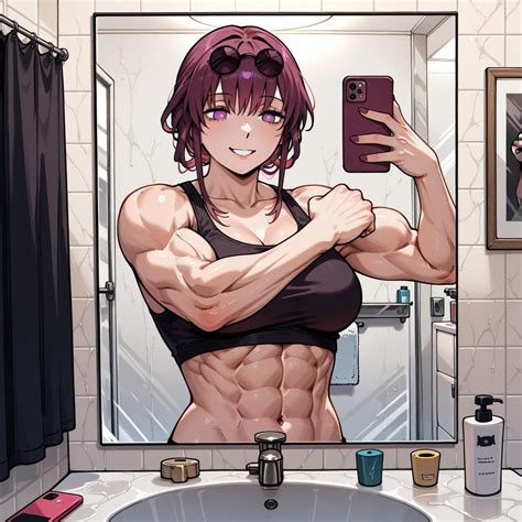 Kafka Selfie At Mirror By Yinzang On Deviantart