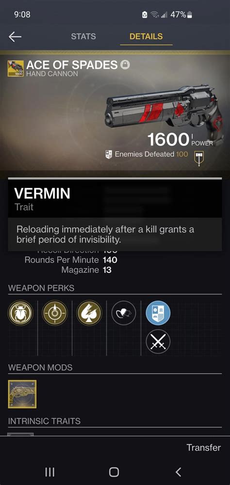 Yo This New Ace Buff Kicks Ass Rdestiny2