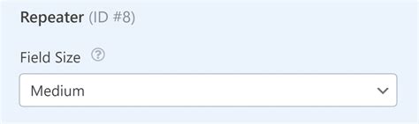 Using The Repeater Field