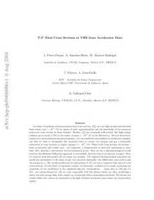 Pdf Proton Proton Total Cross Sections At Vhe From Accelerator Data