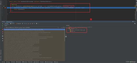 Spring Security：用户userdetails源码与debug分析 Csdn博客