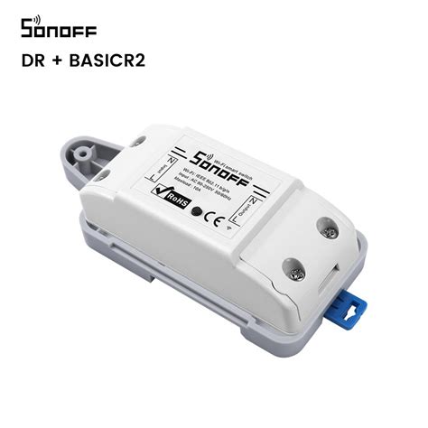 Itead Sonoff DR DIN Rail Tray Mounted Adjustable H Grandado