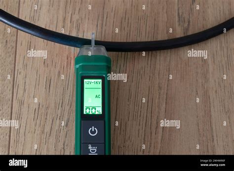 AC Voltage Detector Instrument For Checking Electricity In Electrical Cables Without Direct