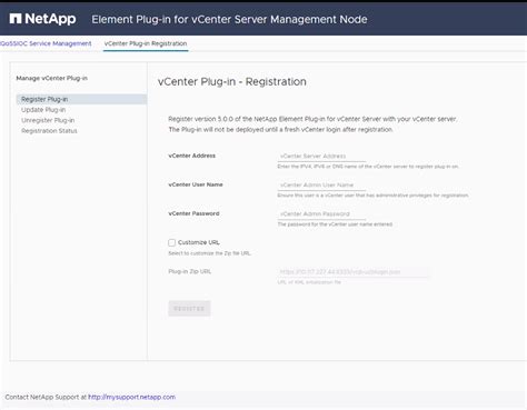 Actualice El Plugin De Element Para Vcenter Server