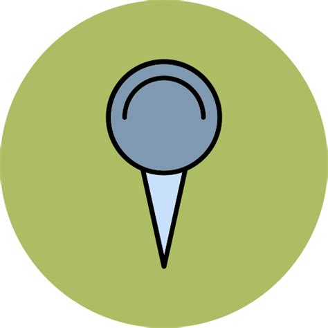 Push Pin Generic Color Lineal Color Icon