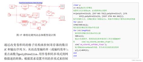 移动通信——基于卷积码的差错控制系统仿真模型卷积码 Simulink Csdn博客