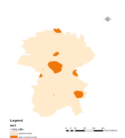 Spatial Distribution Of Nitrate Download Scientific Diagram