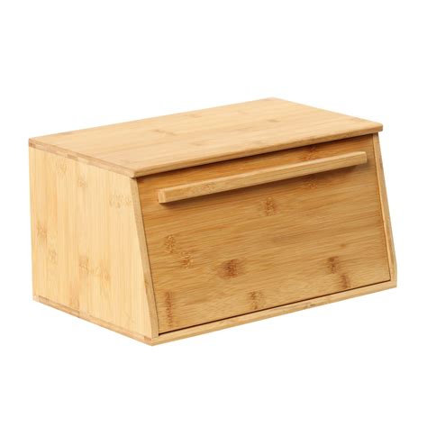 Sherwood Bamboo Bread Box With Lid Kitchen Warehouse™