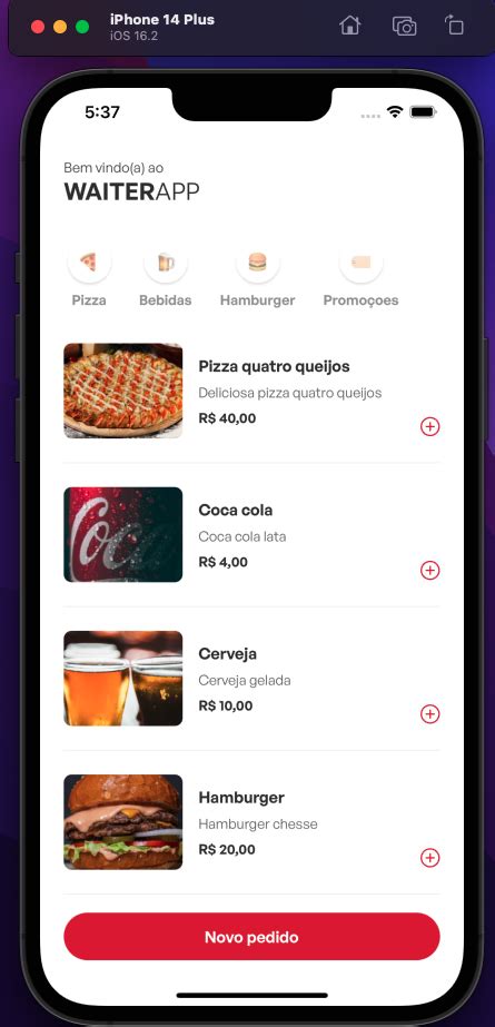 Github Luizwolfgangwaiter App