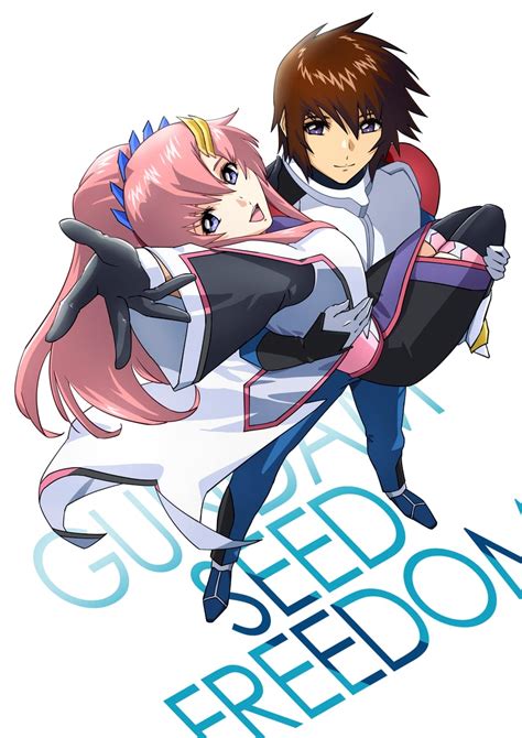 Lacus Clyne And Kira Yamato Gundam And 2 More Drawn By Takatoshi