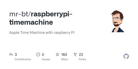 Github Mr Btraspberrypi Timemachine Apple Time Machine With