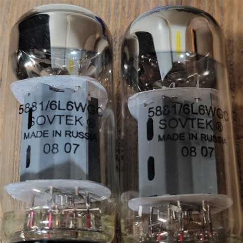 Sovtek 5881 6l6wgc Guitar Amp Tube Pair New Amp Parts Mahar S