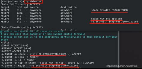 redhat linux 8 中火墙介绍 iptables服务使用 redhat 8 4下如何启用iptables csdn博客
