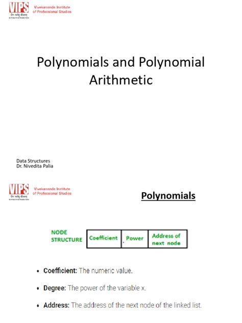 Unit2 Ds Polynomial Pdf Polynomial Multiplication