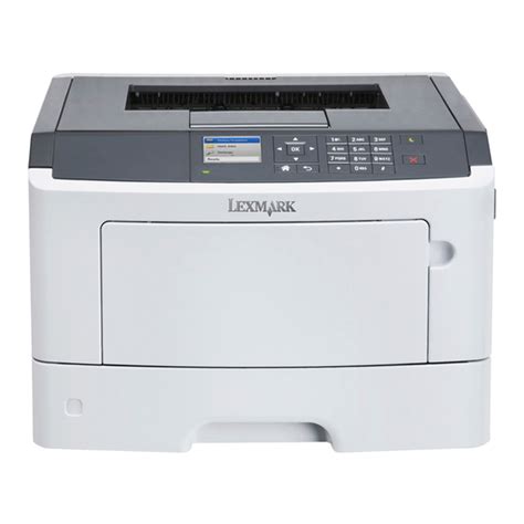 Lexmark Ms310 Manual Pdf Download Manualslib
