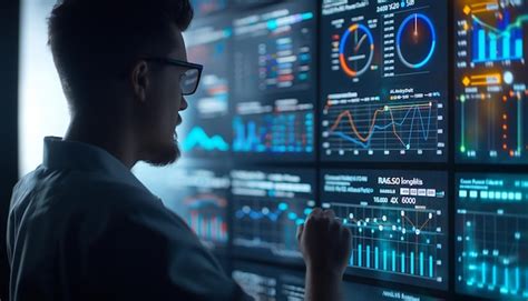 Data Analytics Automated With Ai Technology Big Data Business Analytics And Artificial