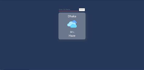 GitHub Sshowmik Weather App Simple Weather App Using HTML CSS JS It Will Help You To