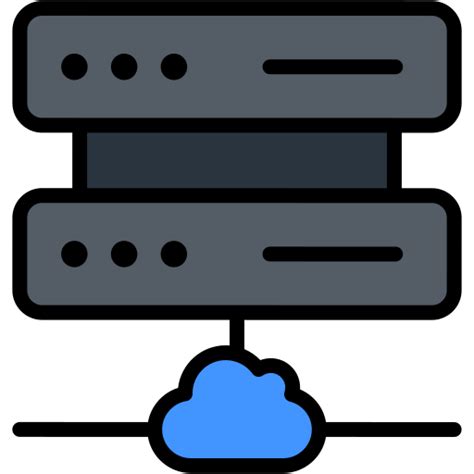 Data Server Generic Color Lineal Color Icon