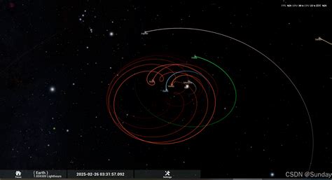 Unrealengine Ue5 可视化 从地球观察火星 金星 土星 运动轨迹ue5 制作卫星轨道 Csdn博客