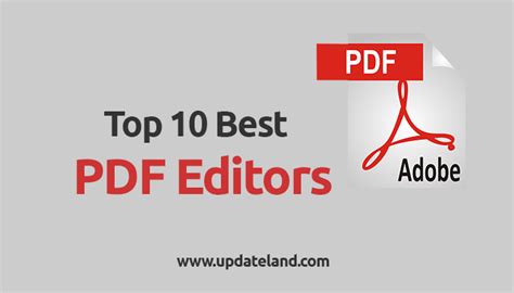 Top Best Adobe Editors Free PDF Editors For Windows And Mac