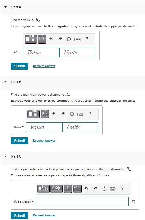 Solved The Variable Resistor Ro In The Circuit In Figure Chegg