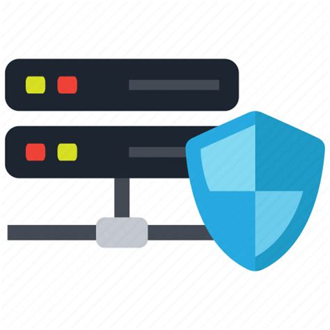 Database Network Security Server Icon