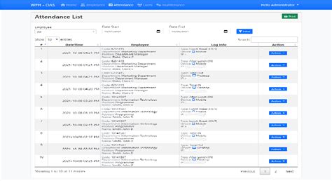 Online Employees Work From Home Attendance System In Php And Sqlite Free Source Code