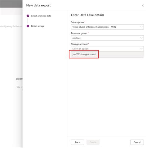 Power Platform Self Service Analytics Data Export To Data Lake Preview