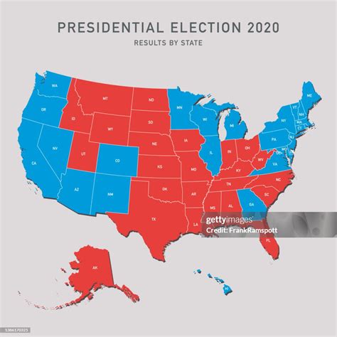 Presidential Election Map 2020 Usa High Res Vector Graphic Getty Images