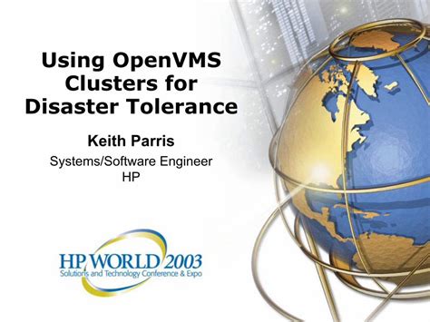 Pdf Using Openvms Clusters For Disaster Tolerance · Using Openvms