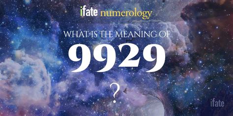Number The Meaning of the Number 9929
