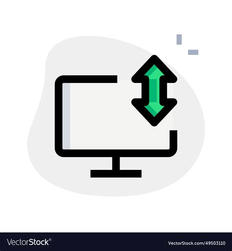 Transferring Data Between Devices Using A Pc Vector Image