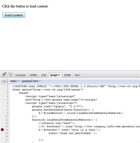 Javascript Why Does Firebug Debugging Sometimes Work And Sometimes