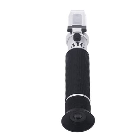 Salinity Refractometer Double Scale 0100 Ppt 10001070 Portable Atc Salinity Refractometer Double Scale 0100 Ppt 10001070 Portable Atc